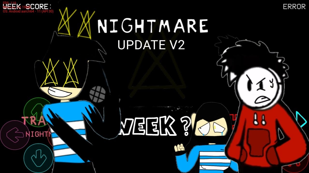 atualização mod fnf NIGHTMARE shucks v2 @Leoofyoutube - YouTube