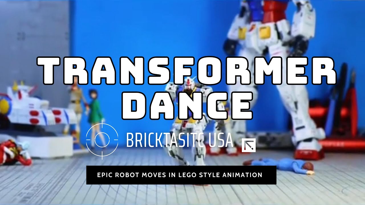 LEGO Transformer Dance | Epic Robot Moves in LEGO Style Animation - YouTube