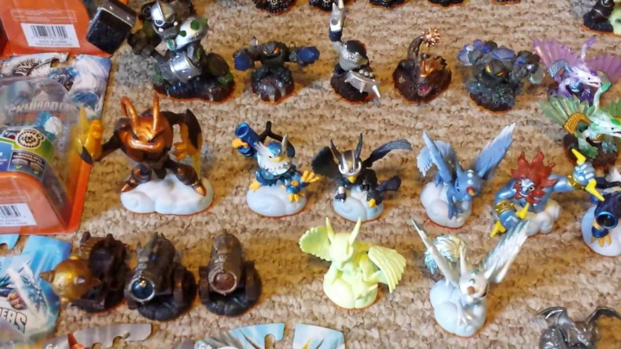 Skylanders Giants Complete Collection Purple Metallic Wrecking Ball ...