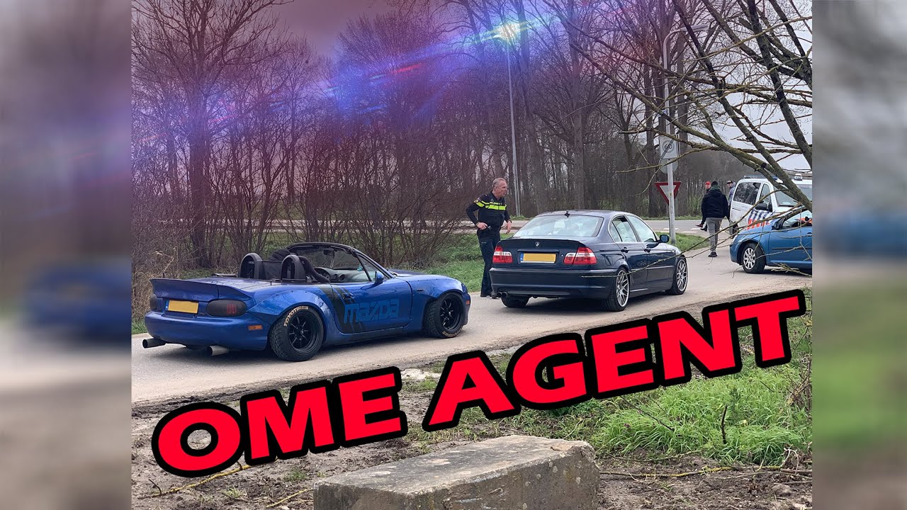 Car meet + police!! Wat een feest!!! - YouTube