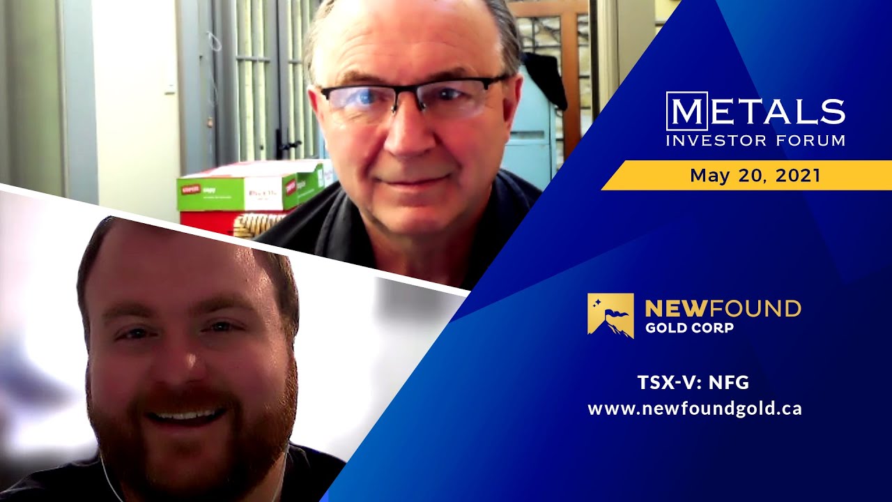 Craig Roberts & Denis Laviolette of New Found Gold presents at the May ...