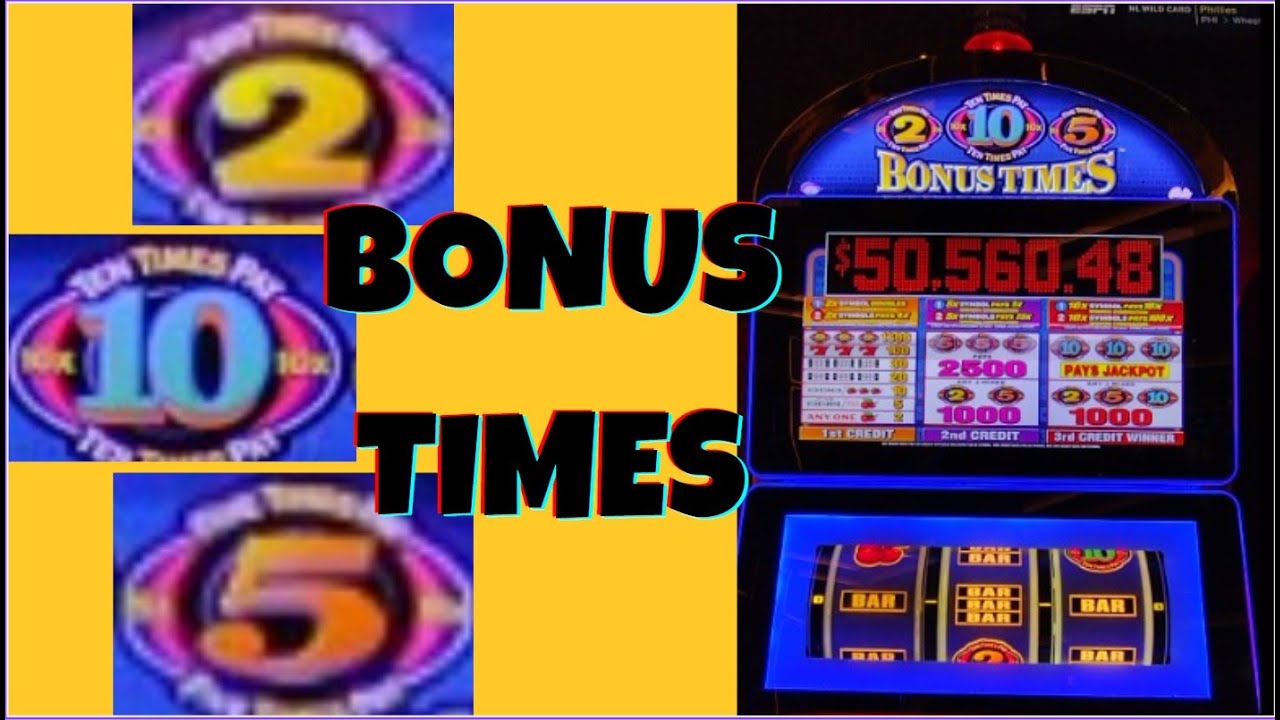Bonus Times Slot Machine Progressive and Pinball Slot - YouTube