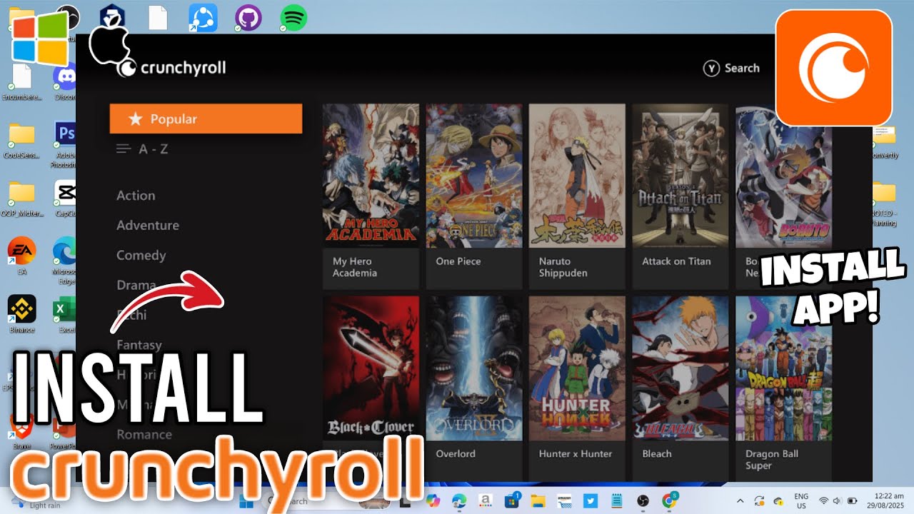 How to Download CRUNCHYROLL App on Your PC or Laptop - Easy Step-by ...