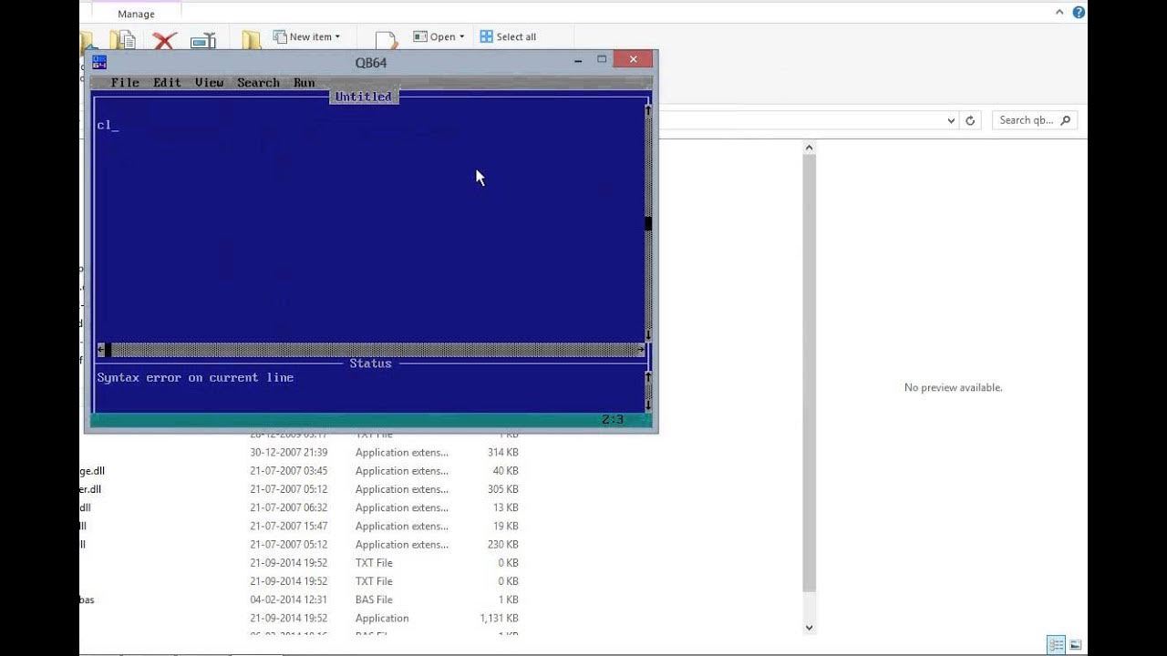 Loops in QBASIC - YouTube