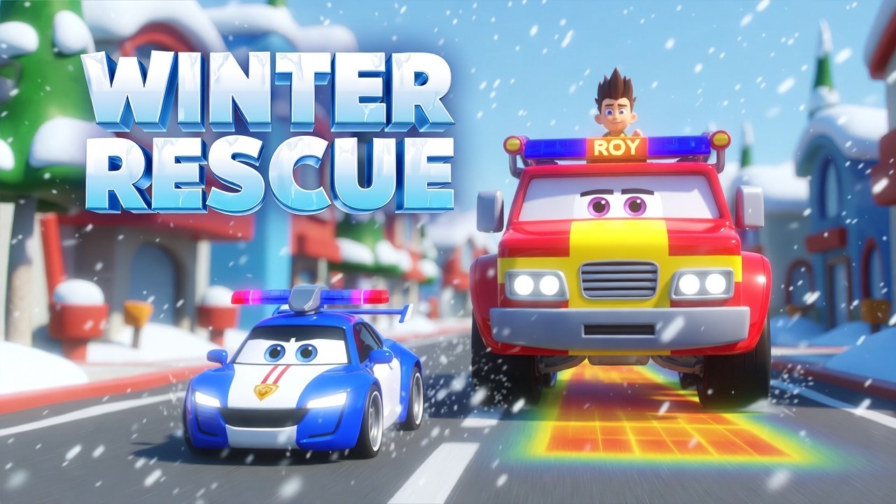 Blizzard Survival Rescue! ️ Mystery of the Frozen Forest | Robocar POLI ...