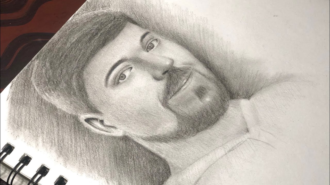 Drawing Mr Beast | Step by step timelapse - YouTube