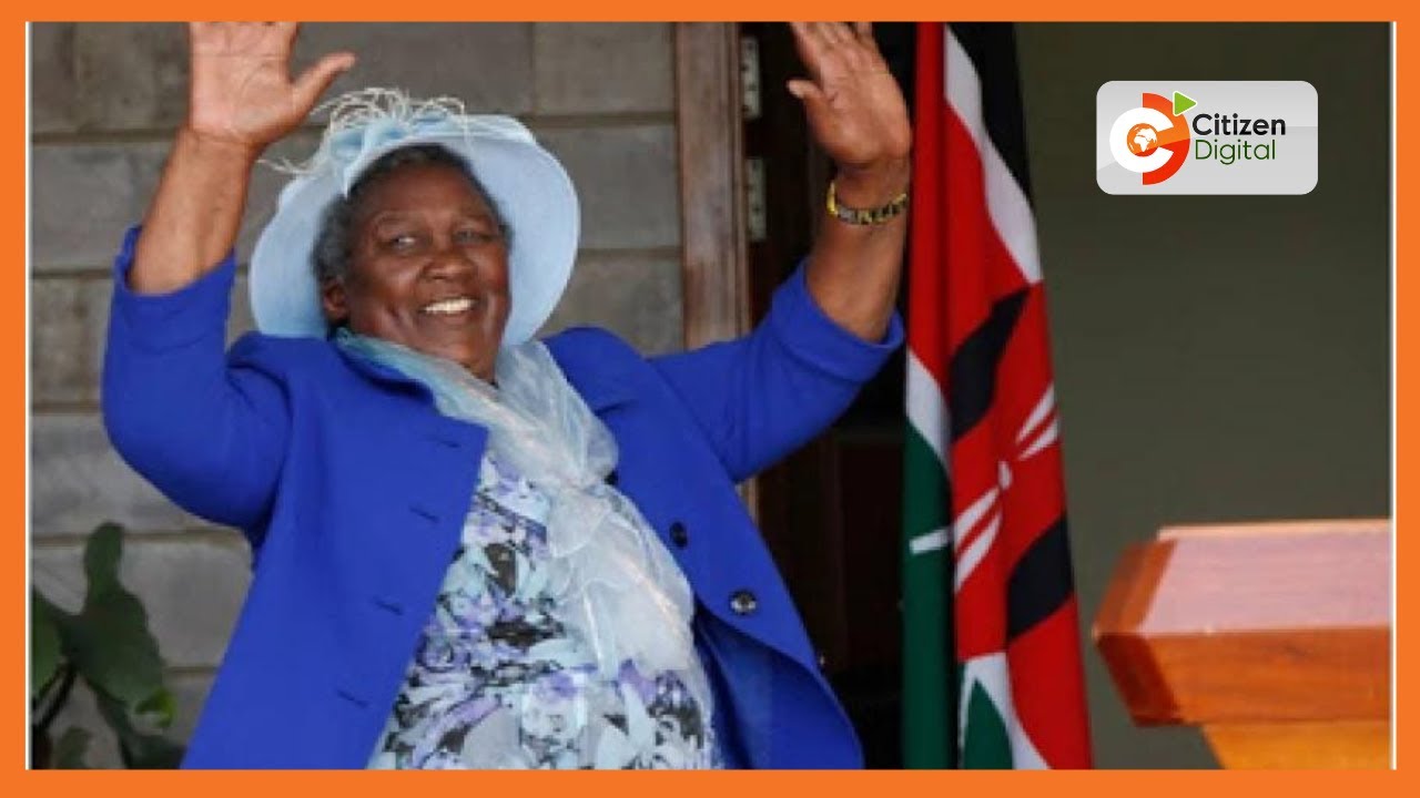 President-Elect William Ruto’s mother arrives at Kasarani Stadium for ...