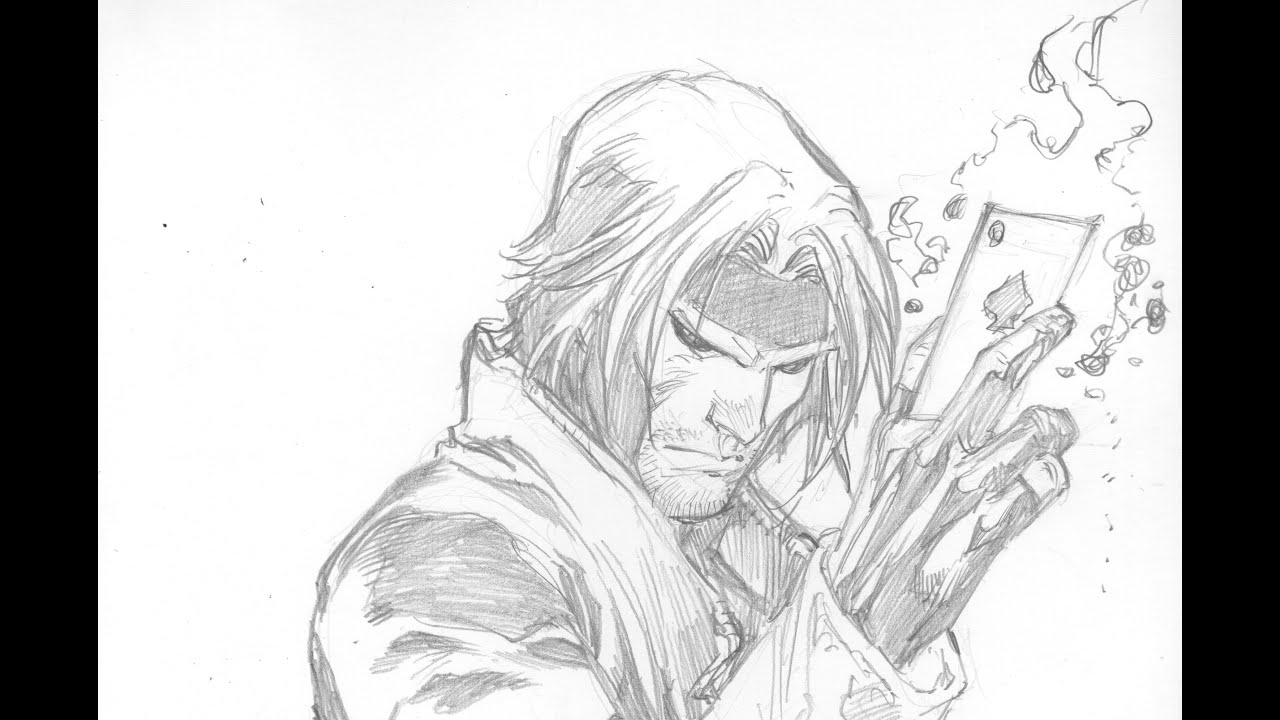 Ed Benes - Sketch Gambit - YouTube