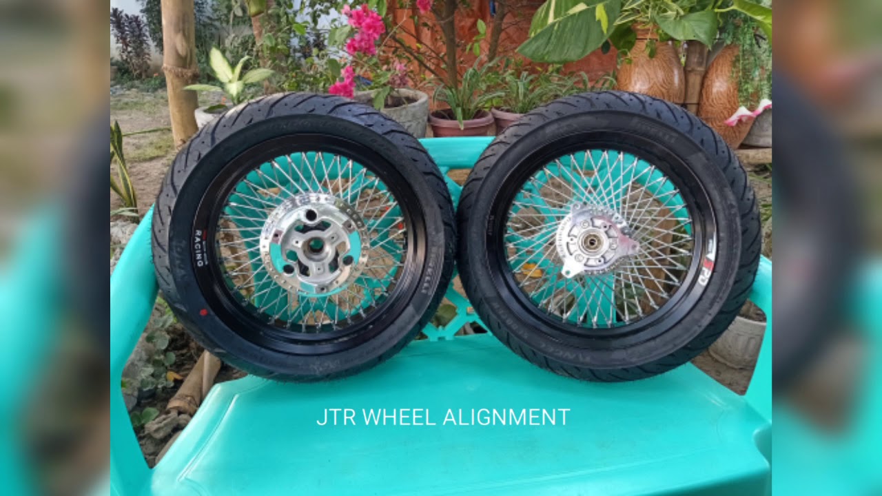 Nmax rimset tubeless vs Aerox rimset tubeless with tire # ...