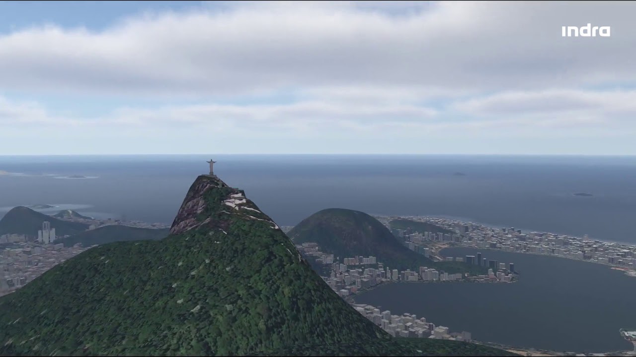 Indra develops the AS350 Full Flight Simulator (FFS) Level D - YouTube