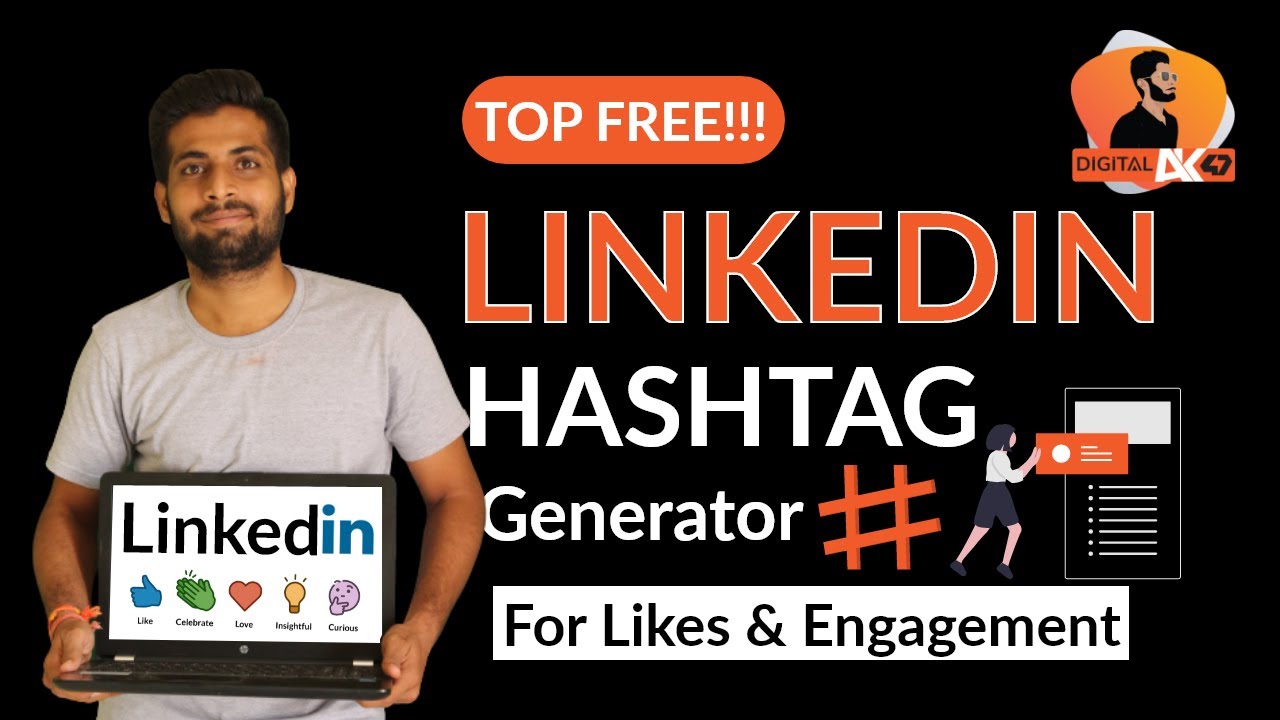 Best LinkedIn Hashtag Generator #linkedin #linkedinmarketingtips - YouTube