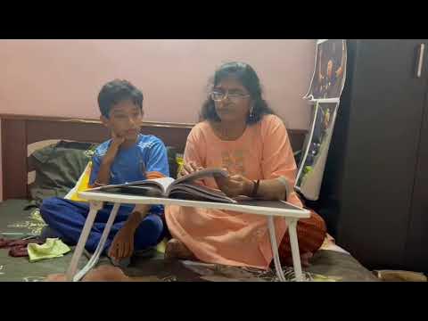 Teaching Tamil to my student who is in 6th std@Saraswathi Online Home Tutor-Chennai - YouTube