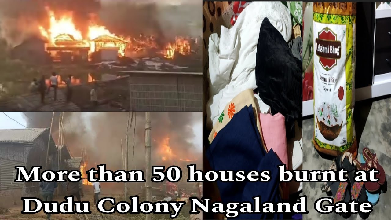 Due to wind more than 50 houses were burnt 🔥 | Massive Fire Broke Out ...