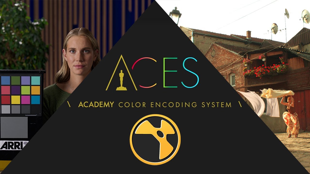 ACES Colorspace Workflow in Nuke #compositing #nuke #aces #colorspace - YouTube