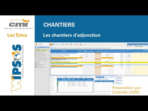 Tuto - CHANTIERS - chantiers d'adjonction de facturation