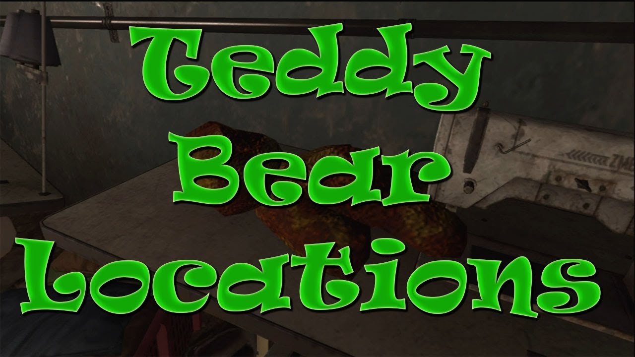 Black Ops 2 - Die Rise - Teddy Bear Locations - YouTube