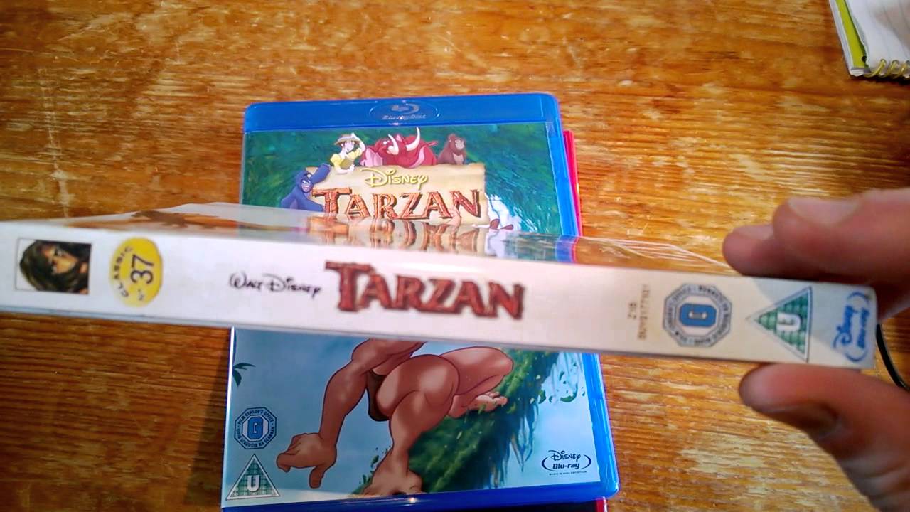 Walt Disney's Mulan & Tarzan Blu-ray Slipcovers - YouTube