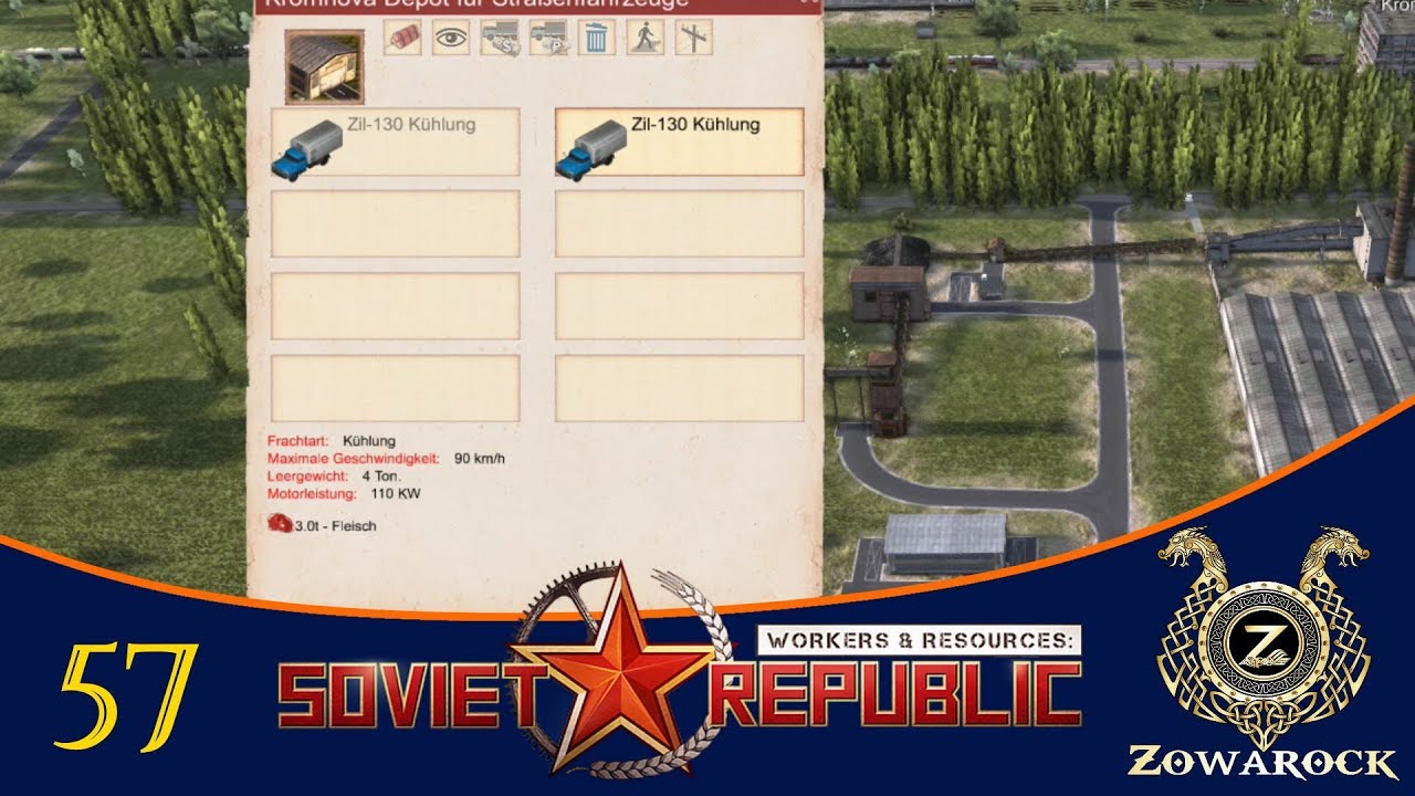 Let's Play Workers & Resources: Soviet Republic S2 MOD ⚒ 57 Kühlfracht ...