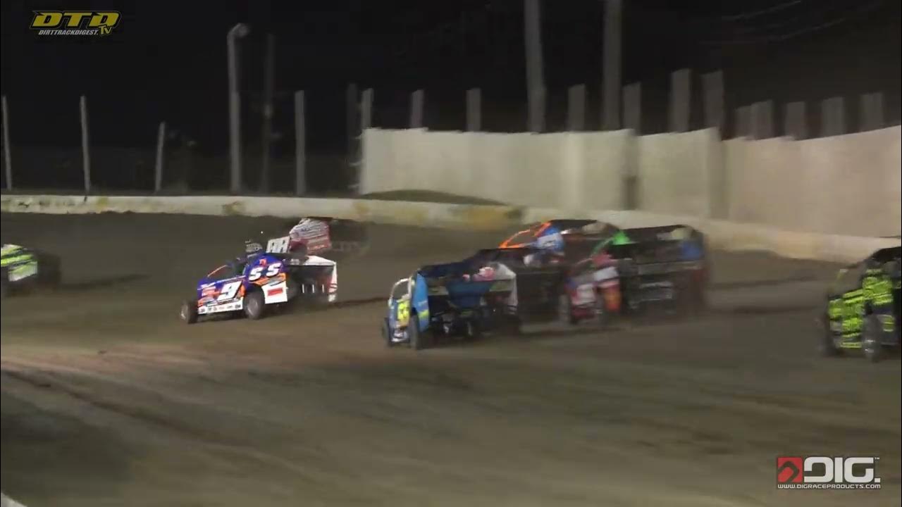 Lebanon Valley Speedway | Modified Feature Highlights | 8/17/24 - YouTube
