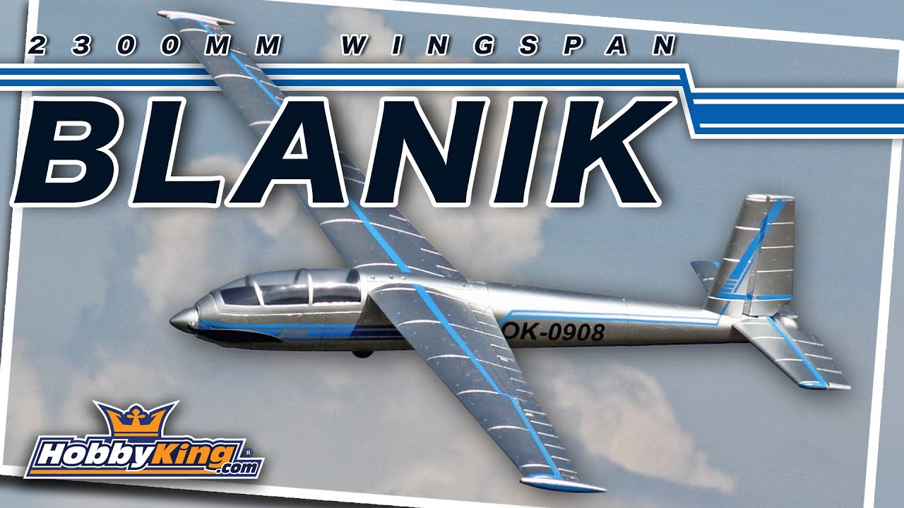 Blanik Glider - HobbyKing Product Video - YouTube