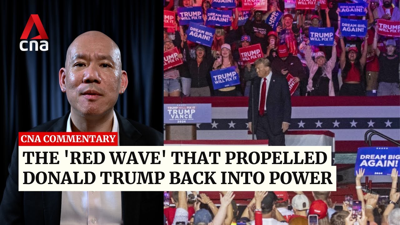 The 'red wave' that propelled Donald Trump back into power | Commentary ...
