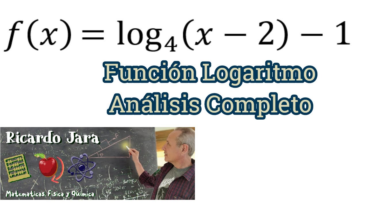 Función Logaritmo Análisis Completo - YouTube