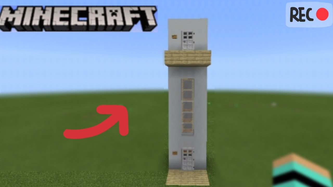 Como fazer Elevador simples e fácil no Minecraft - YouTube