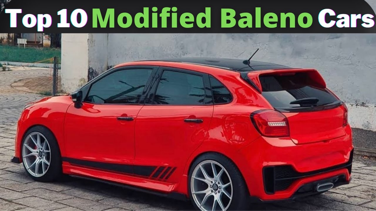 Top 10 Modified Baleno Cars In India || Best Modified Baleno Car ...