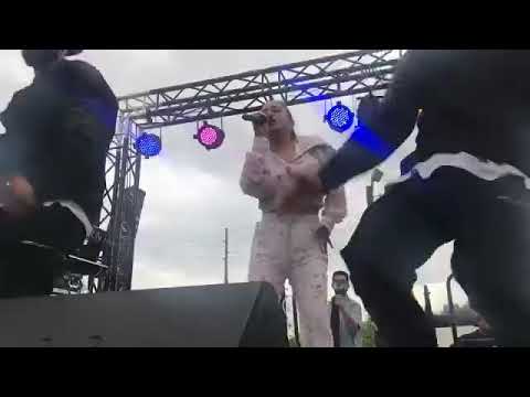 Ally Brooke performing Vámonos in Tampa Florida on radio tour