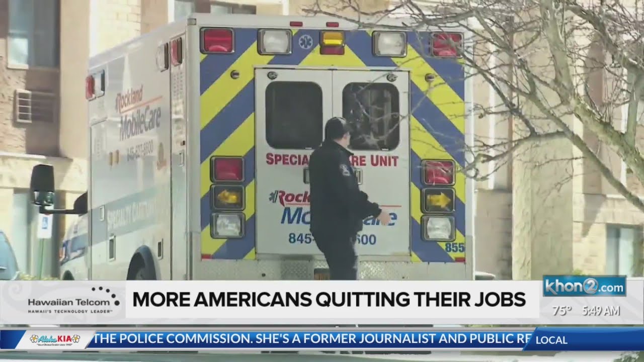 Social Scene: More Americans are quitting their jobs - YouTube