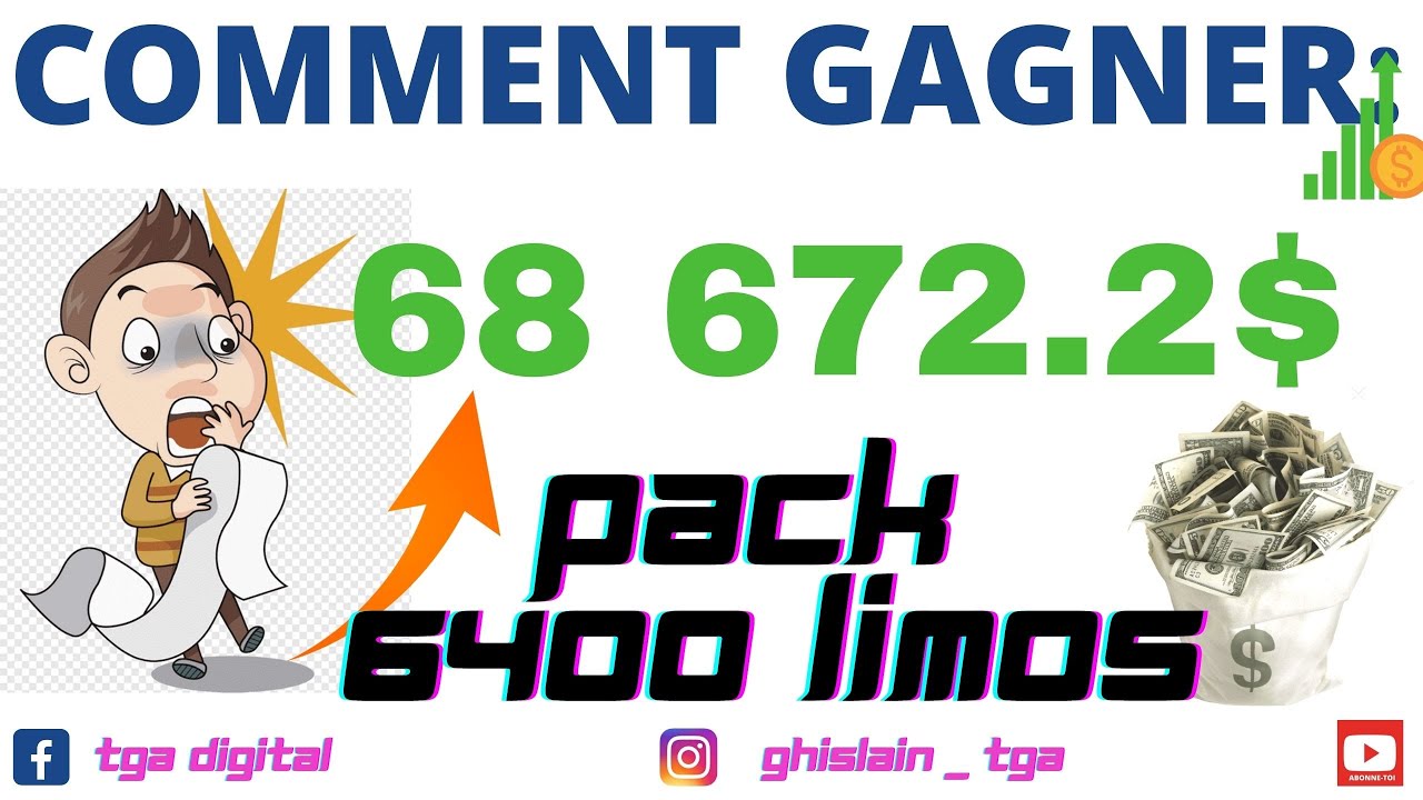 LIYEPLIMAL : Gagner 68672,2 Dollars limo avec un pack de 6400 limos en ...