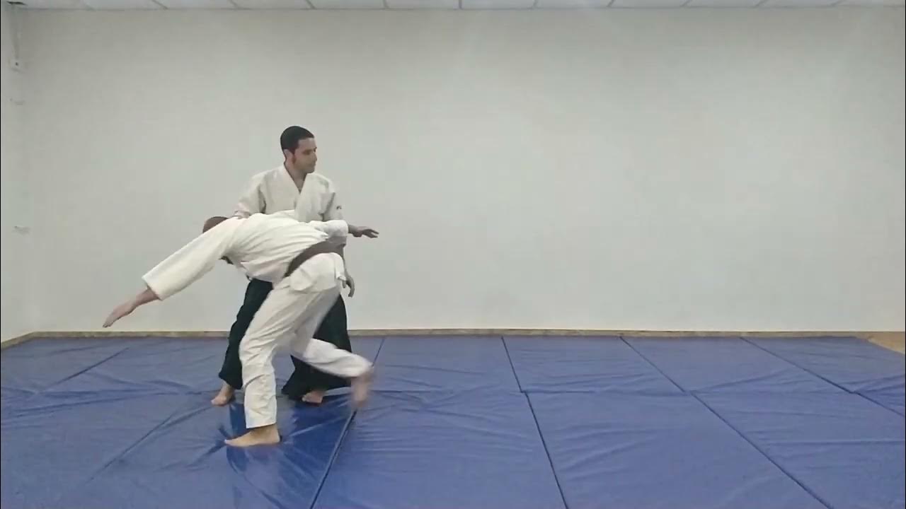 Aikido Basic Techniques: Tsuki Soto Kaiten Nage - YouTube