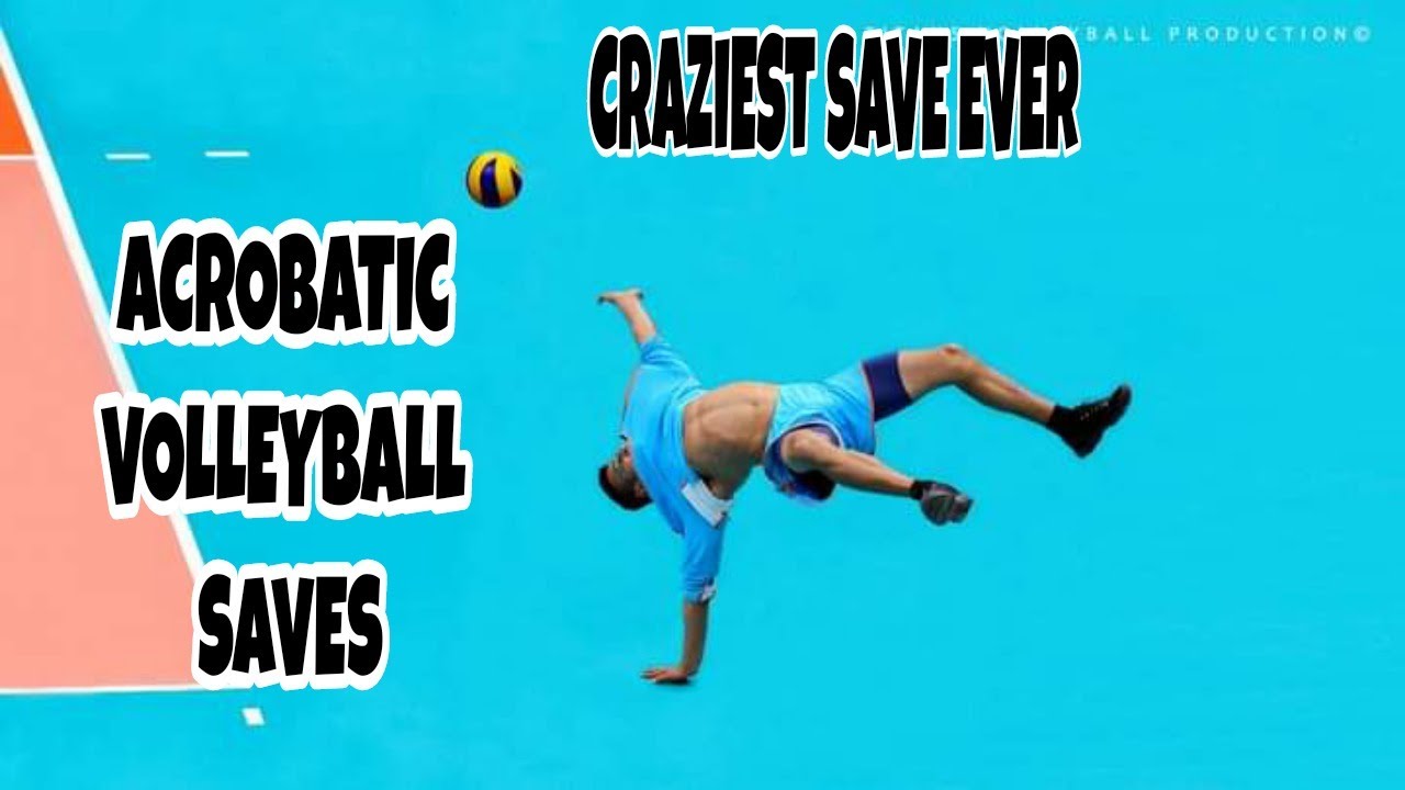 Craziest Save Ever || Crazy VolleyBall Saves || And ACROBATIC ...