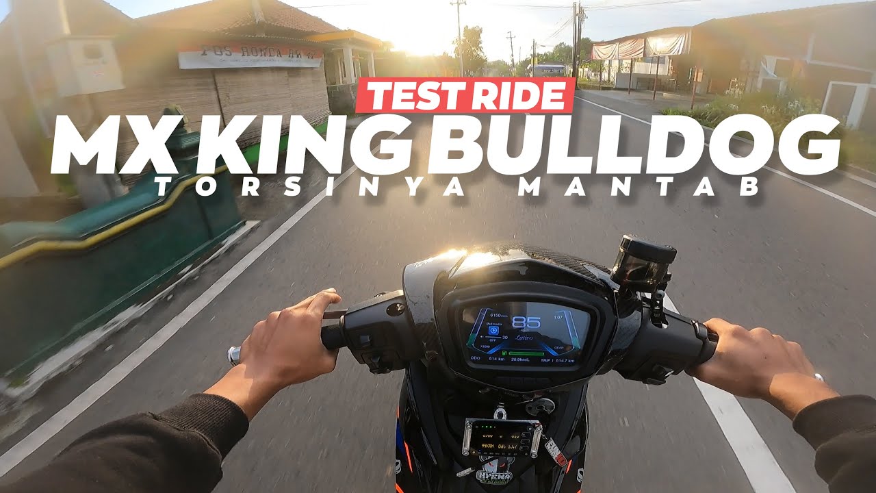 Test Ride MX King BULLDOG 200cc Daily Contest - YouTube