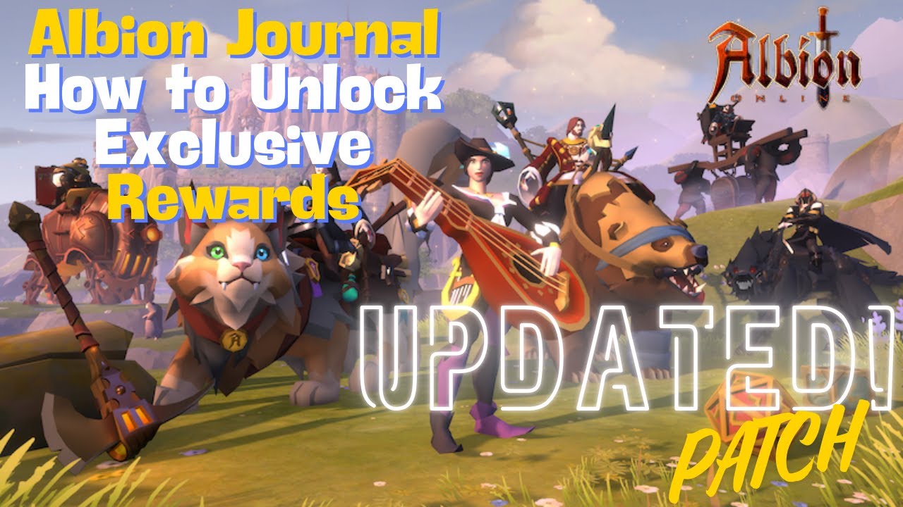 Complete the Albion Journal: Your Guide to Legendary rewards NEW PATCH ...