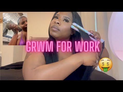 GRWM FOR WORK *skrippa edition* - YouTube