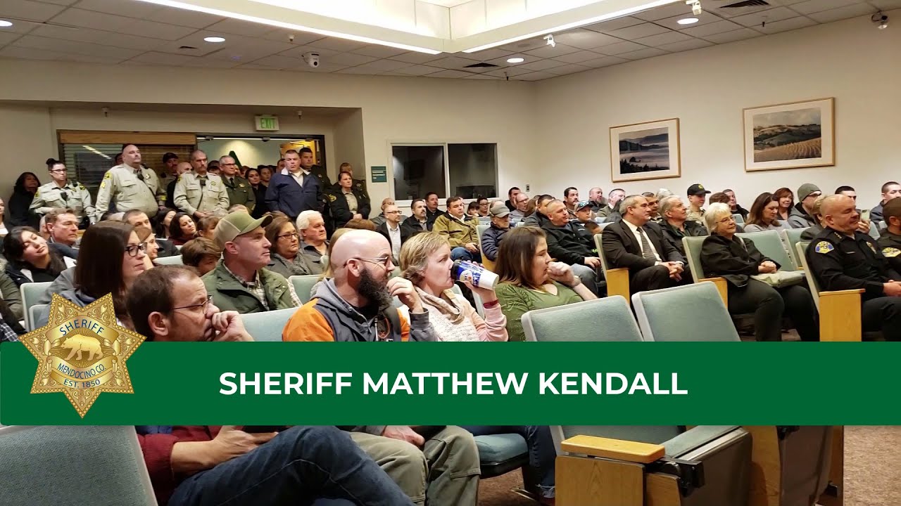There's A New Sheriff In Town! - Sheriff Matthew Kendall - YouTube