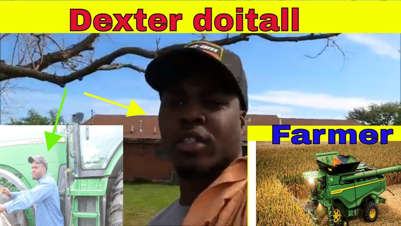 Dexter doitall Farmer Planting Corn + Soy Beans - YouTube