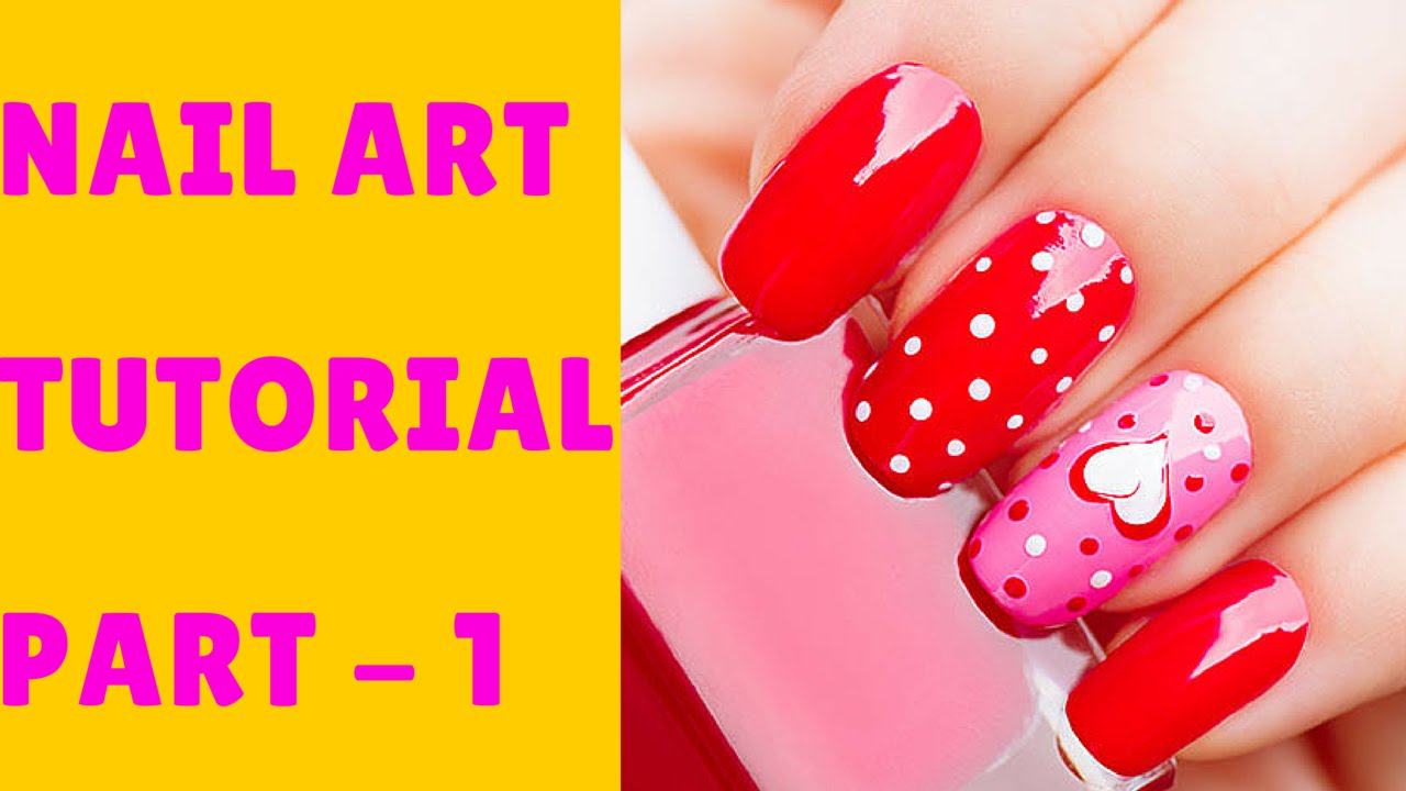 Nail Art Tutorial Compilation Part - 1 - YouTube