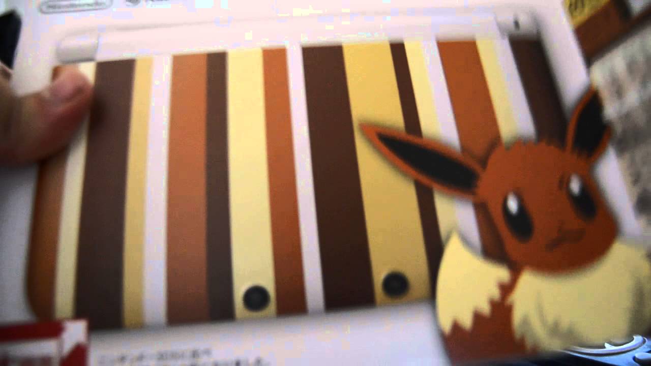 Unboxing 3DS LL / Unboxing 3DS XL - Eevee edition [Unboxing en Español ...