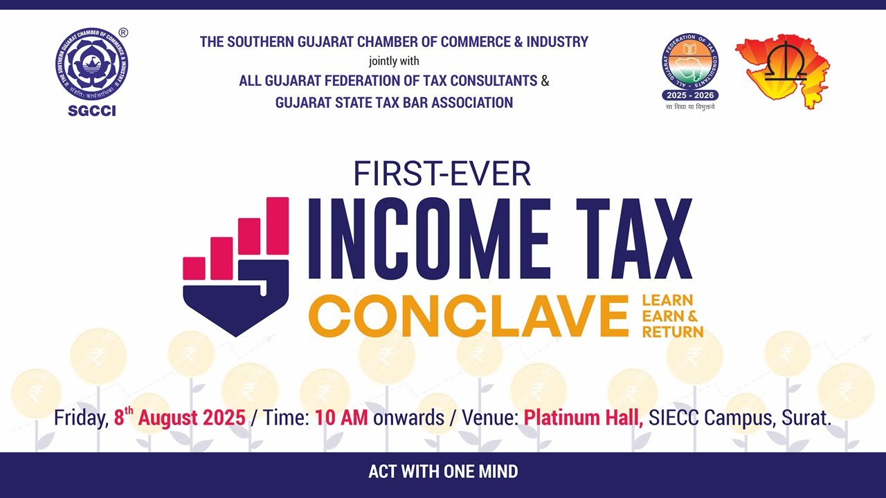 INCOME TAX CONCLAVE 2025 Learn, Earn & Return - YouTube