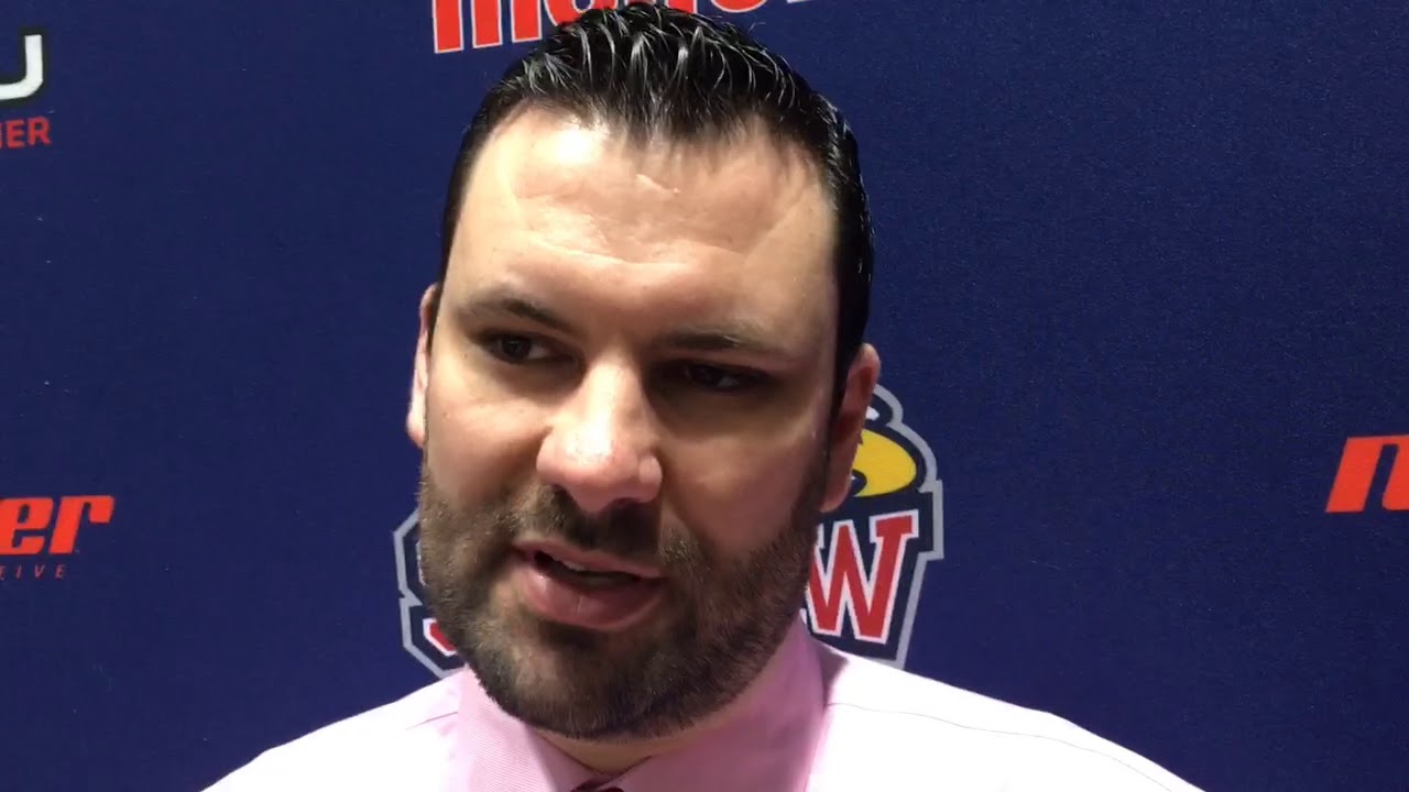 Saginaw Spirit coach Chris Lazary credits player-leaders - YouTube