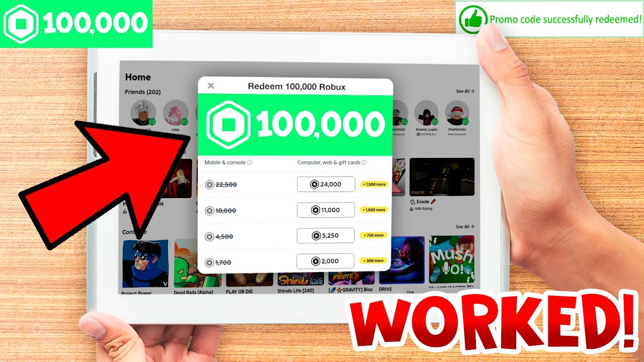 How To Get FREE Robux on iPad! (how to get free robux on ipad 2025 ...