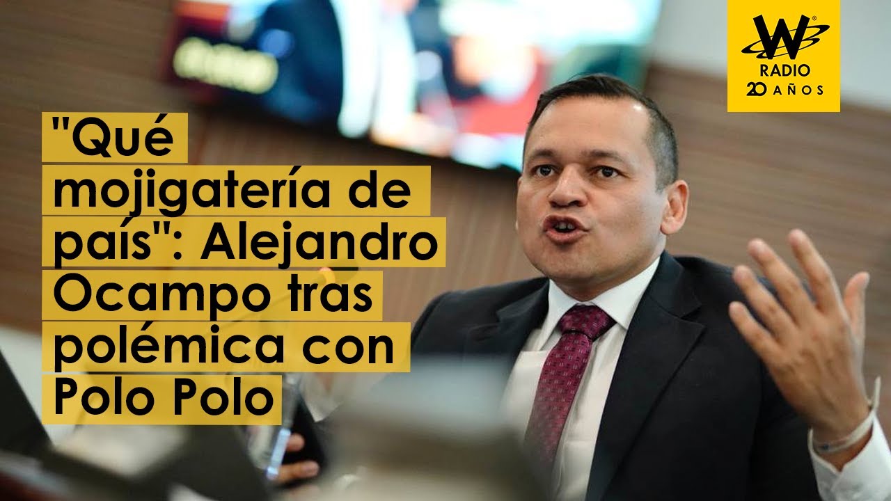 "Qué mojigatería de país": Alejandro Ocampo tras polémica con Polo Polo ...