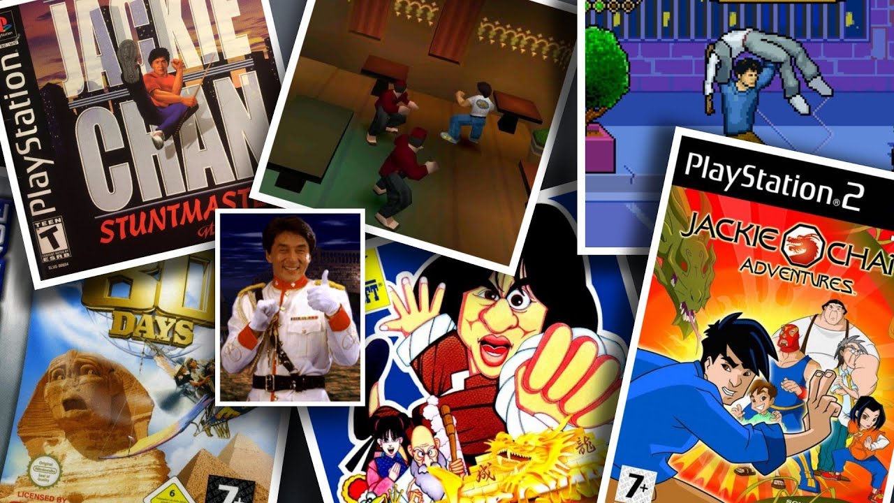 Evolution Of Jackie Chan Video Games | All Jackie Chan Video Games ...