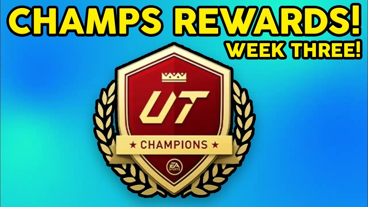 WEEK 3 CHAMPS REWARDS FINAL - YouTube