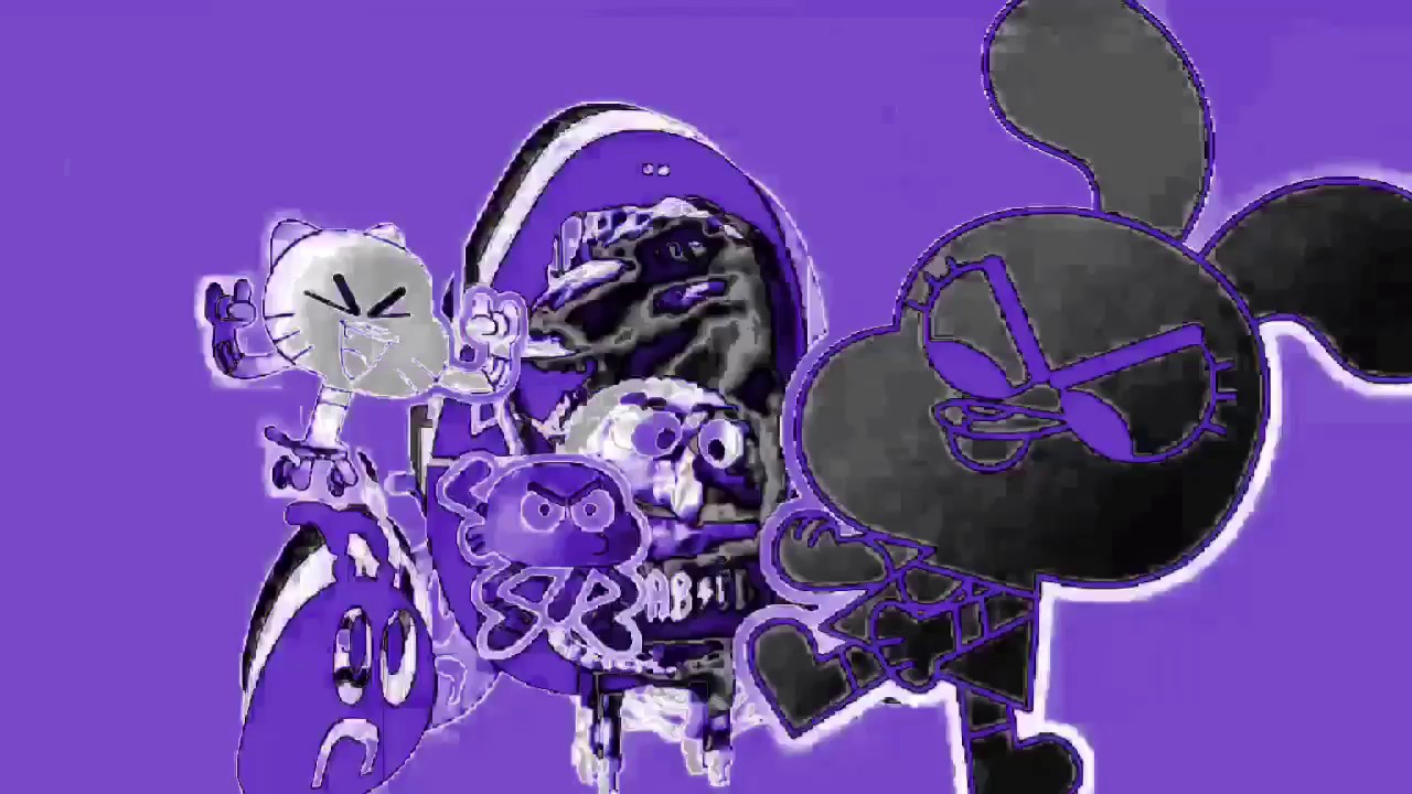 The Amazing World of Gumball intro in Skeleton (Ghostly Version) - YouTube