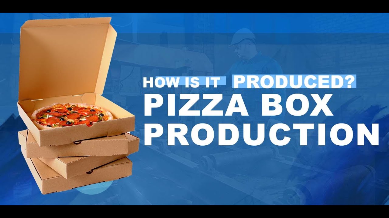Pizza Box Production in the Factory: How to Do It Step by Step? - YouTube