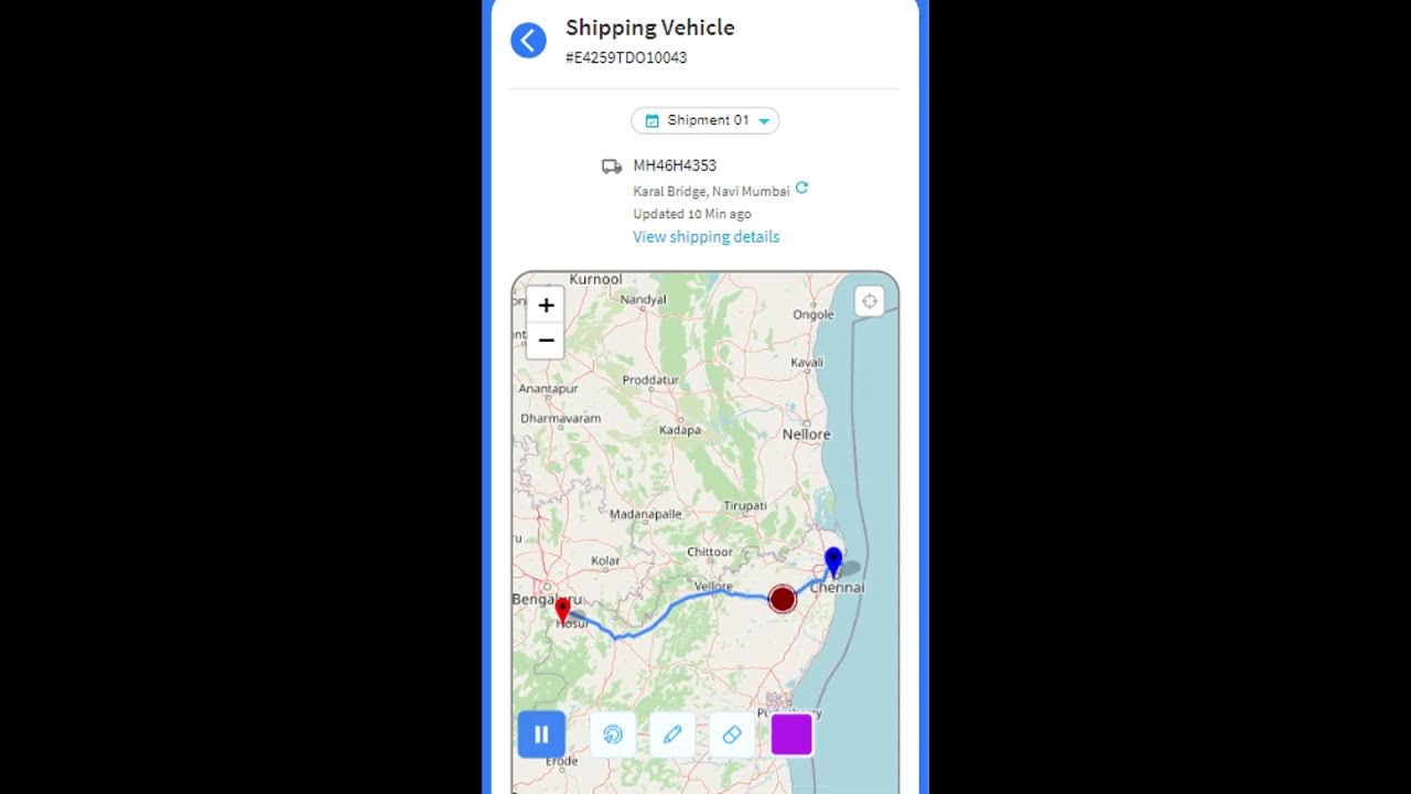 Vehicle Tracking with Google Map using ReactJS - YouTube