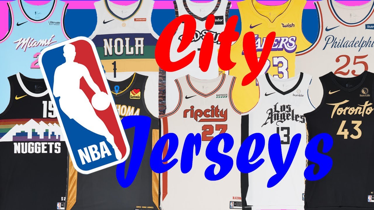 Ranking/Reviewing ALL NEW NBA "CITY" JERSEYS with Tiers- NBA 2K20 - YouTube